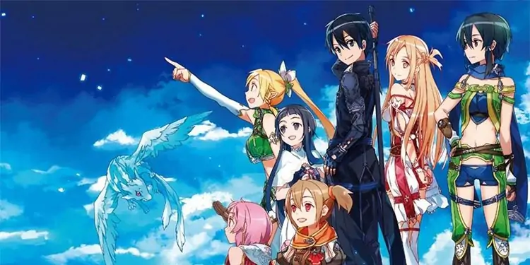 所有刀劍神域 Sao 遊戲依序排列